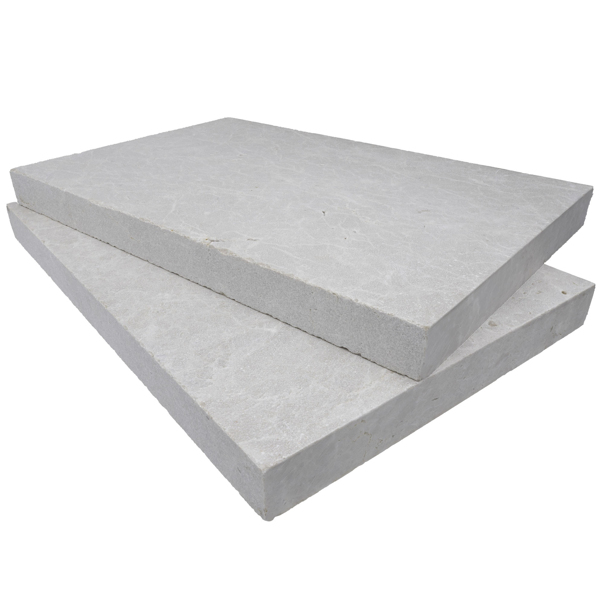 Pera Cream Marble Sand Blasted 16x24x2 Eased Edge Coping