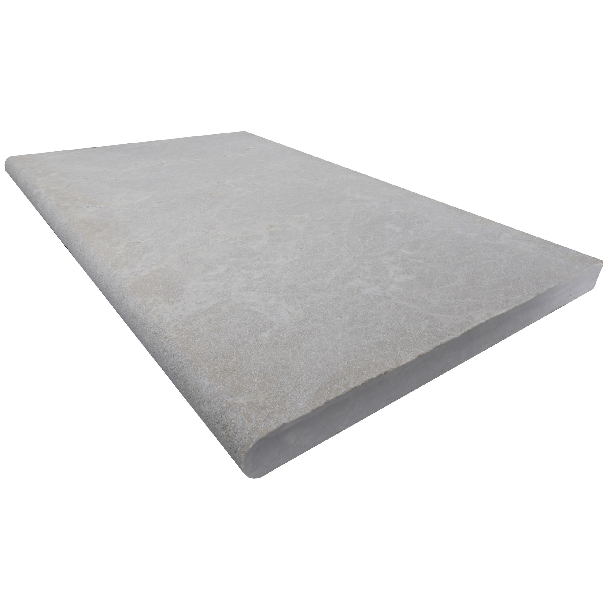 Pera Cream Marble 24x36x2 2IN Bullnose Coping | STONELUX